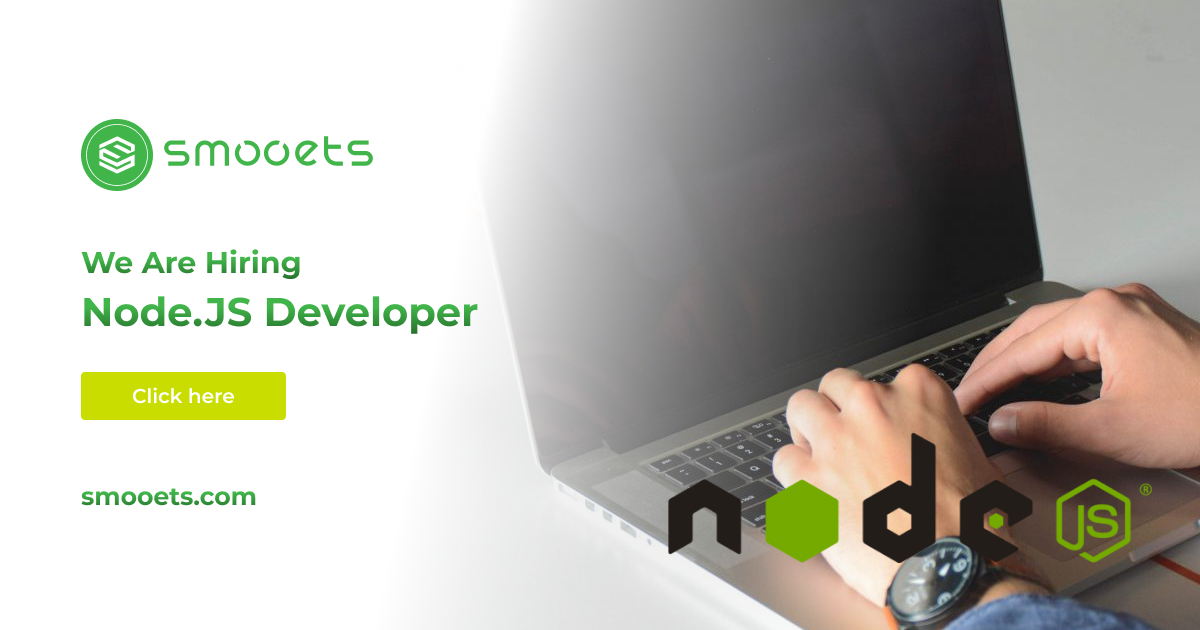Open Hiring Node.JS Developer | Smooets.com
