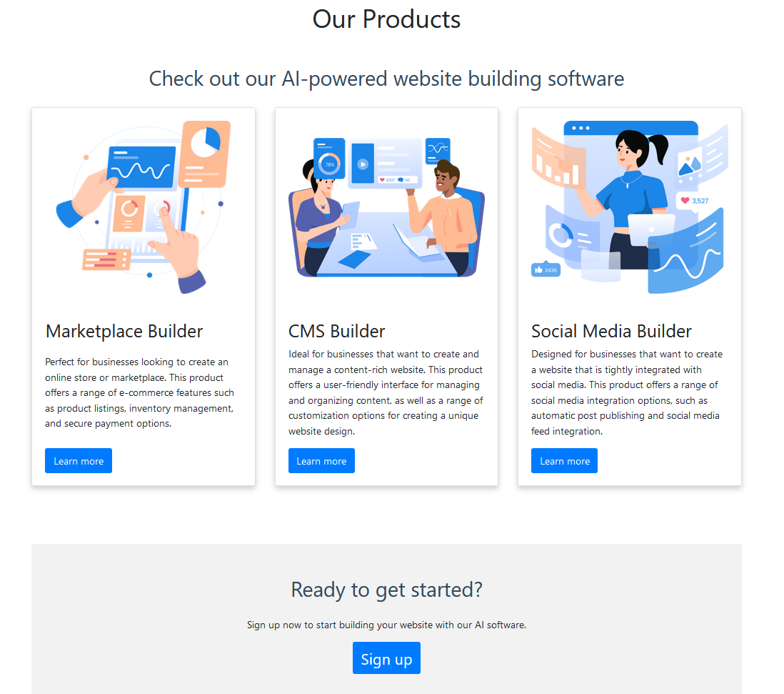 How We Built Simple Landing Page In Bootstrap Using ChatGPT | Smooets