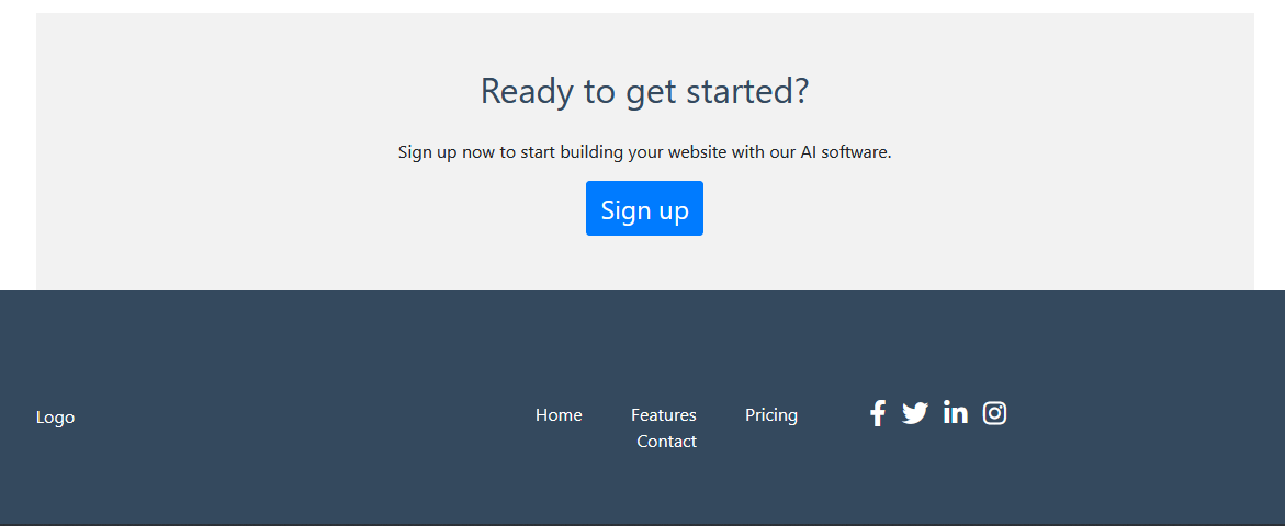 How We Built Simple Landing Page In Bootstrap Using ChatGPT | Smooets